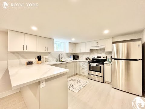 2 BED 1 BATH – BASEMENT APT FOR RENT – 20 MINNACOTE AVE, SCARBOROUGH