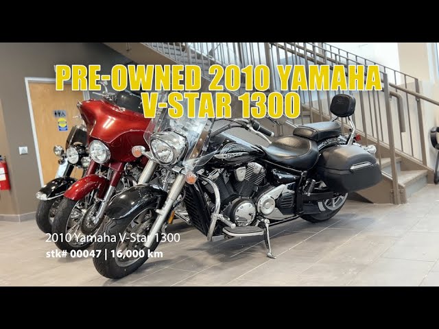 2010 Yamaha YAMAHA VSTAR 1300 1304CC MOTORCYCLE WITH WINDSHIE ...
