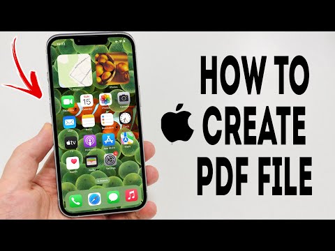 How To Create PDF File On iPhone - Full Guide