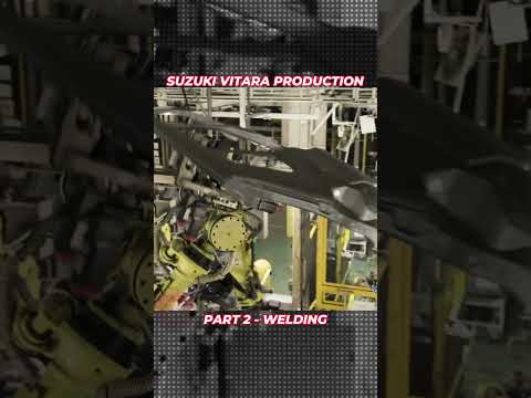 Suzuki Vitara Production Welding (Detailed English Description) #suzuki #production #welding