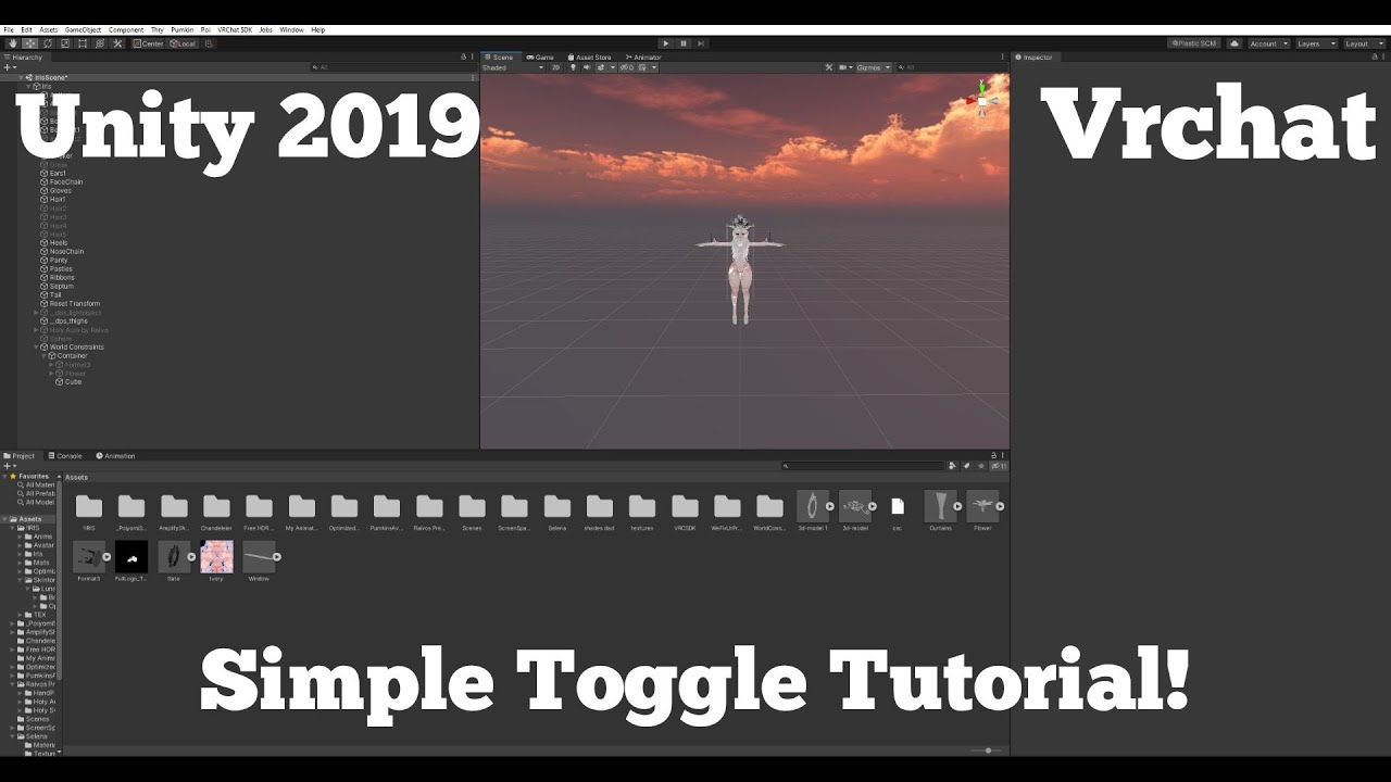Unity 2019 Simple Toggle Tutorial for VRChat