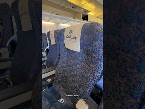 Seat Detail EgyptAir (Economy Class) B373-800 reg. SU-GDA #aviation #egyptair #boeing #b737