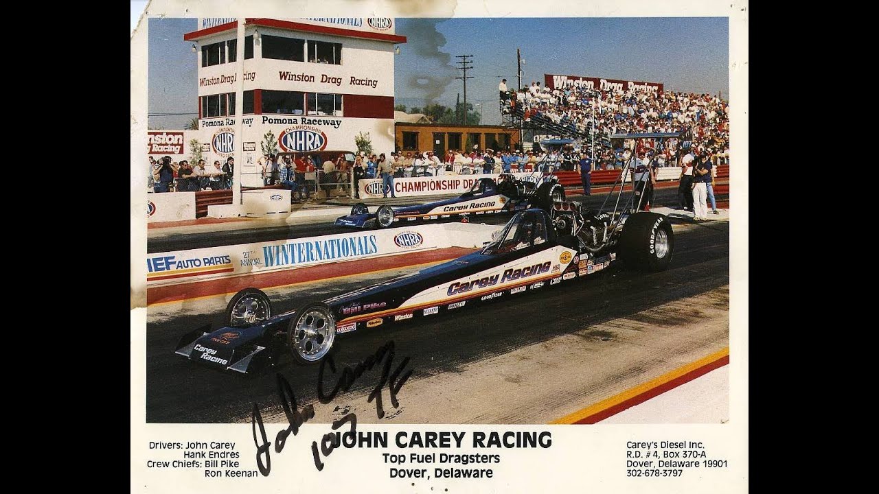 1970's to 1990's Top Fuel Dragster slideshow with Blues soundtrack