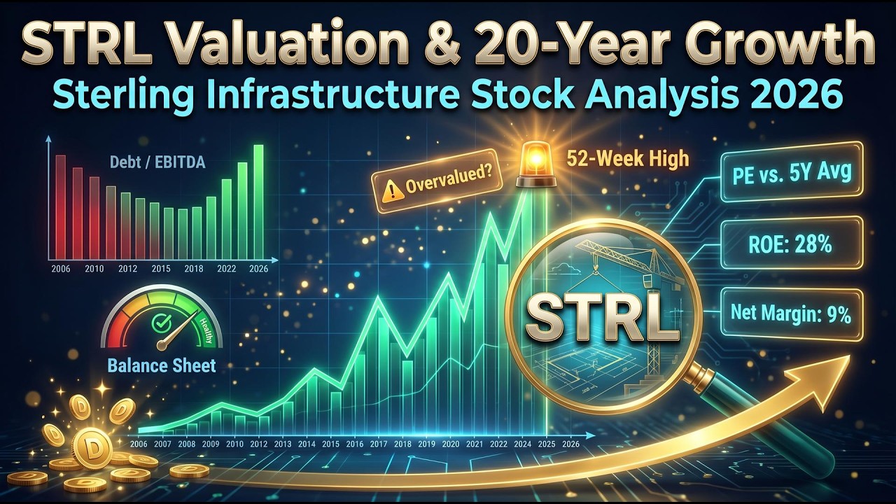 Sterling Infrastructure STRL Financial Profile & Valuation 2026 – Premium Multiples, 20-Year Growth