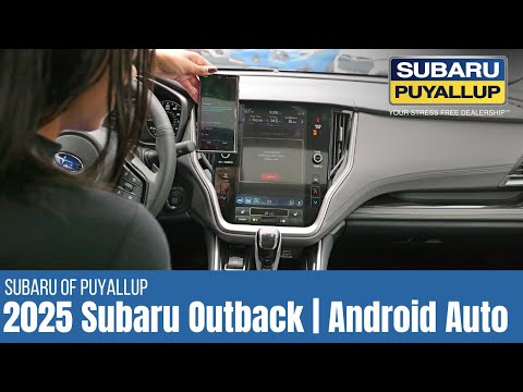 2025 Subaru Outback | How To Use Android Auto