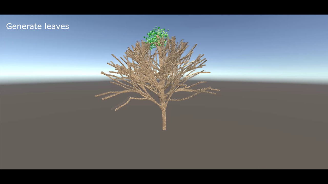 Procedural Programming Practice #1 - Tree Generator