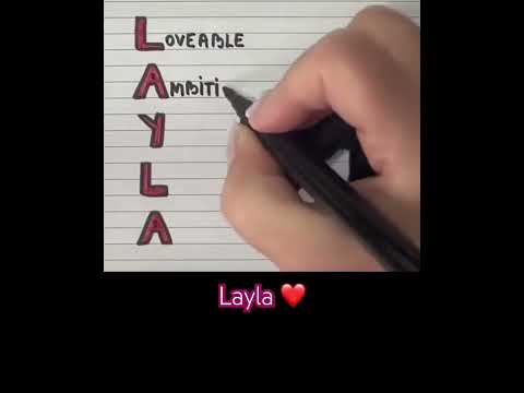 Meaning of the name LAYLA #meaning #name #layla