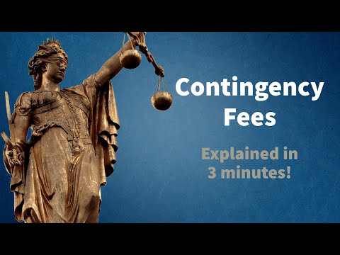 Contingency Fees, Explained in 3 Minutes! Law Society of Ontario Guidelines on Contingency Lawyers