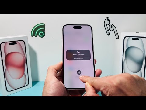 iPhone 15: How to Screen Record With Sound