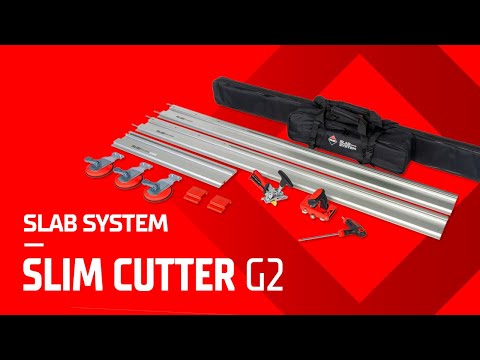 The SLIM CUTTER G2 from RUBI, for LIGHT AND PRECISE LARGE FORMAT CUTTING