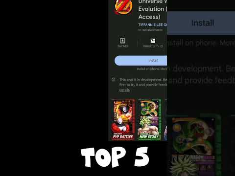 #top 5 dragon Ball z games for android | TECHNICAL TOOFAN| #dbs #dbz #viral #funny