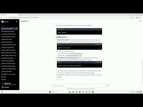 command to run python script in windows