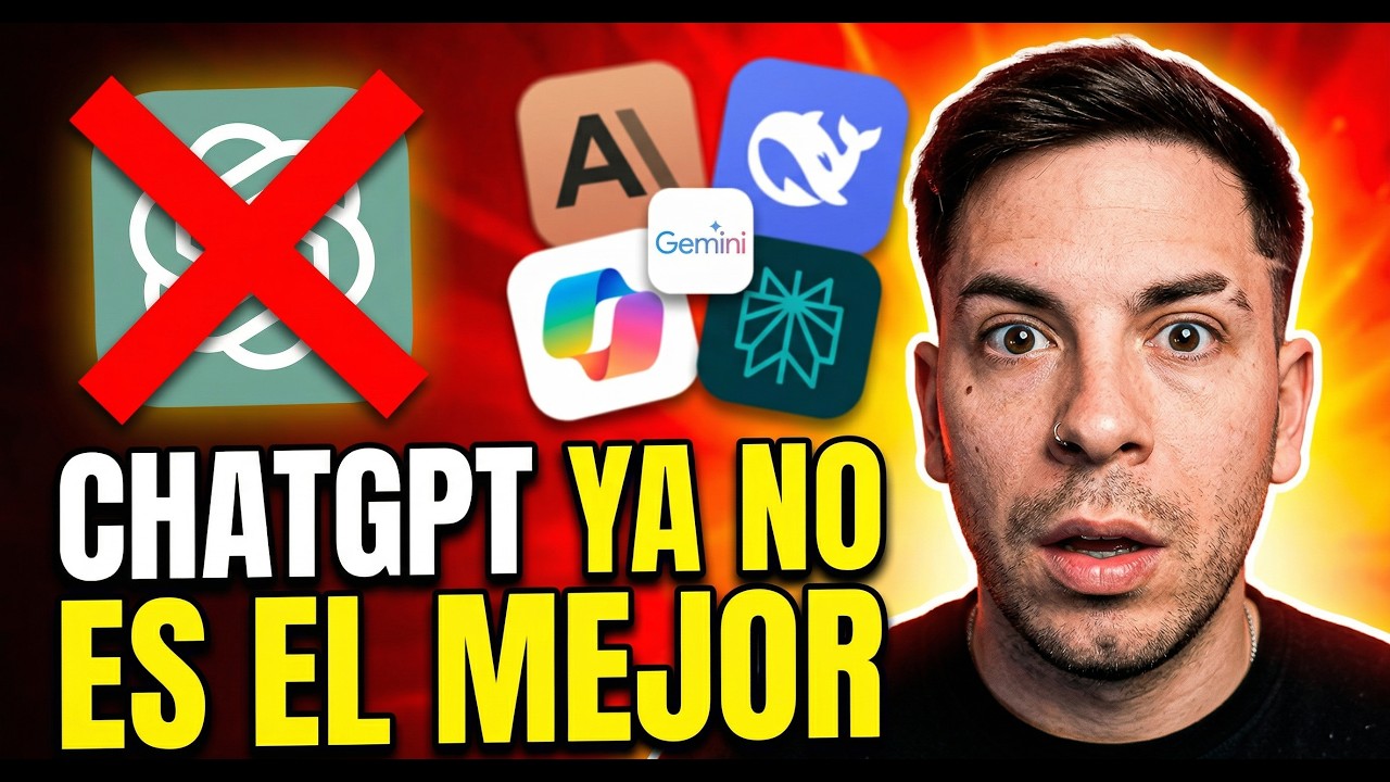 ADIOS ChatGPT: 5 IAs GRATIS que son mucho mejores (y no conoces)