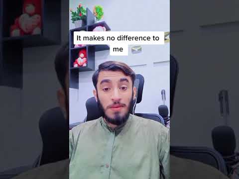 Other Ways To Say I Don't Care In English | English To Urdu Sentences