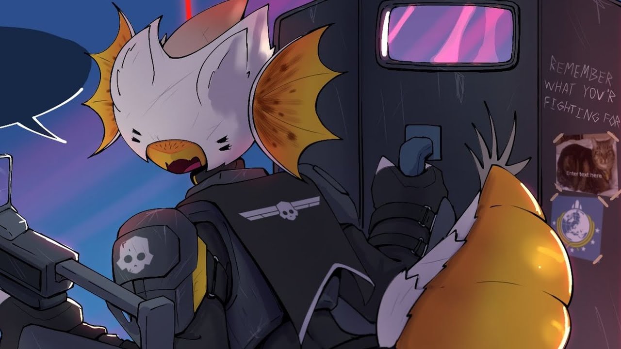 Patriotic Bug Heavy Protection | Helldivers 2 Comic Dub