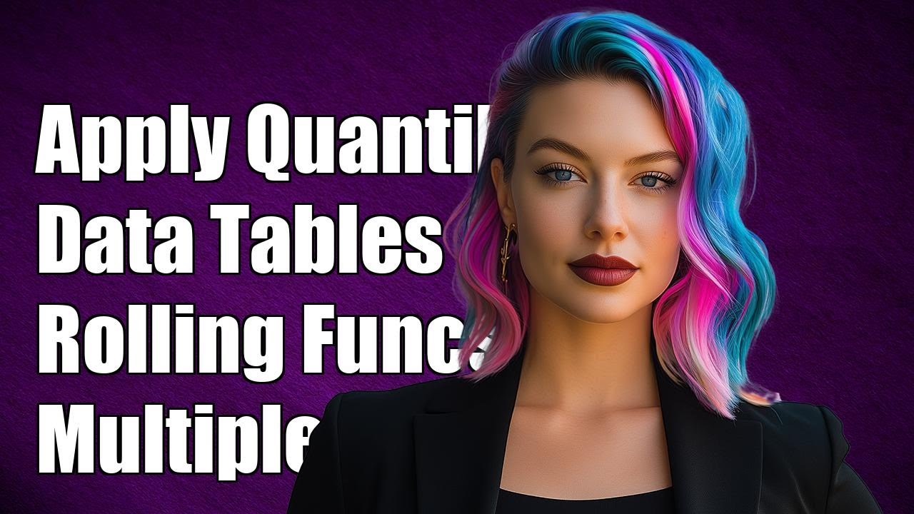 Applying Multiple Quantiles to Data Table Columns Using Rolling Functions