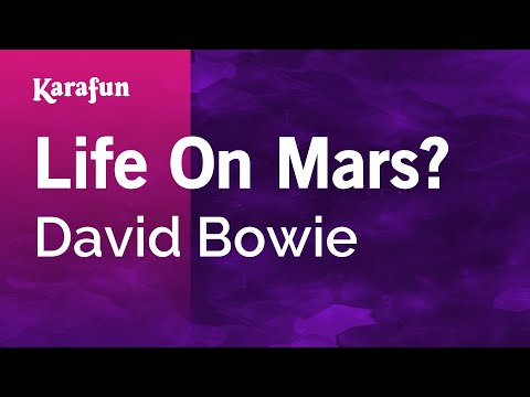 Life On Mars? - David Bowie | Karaoke Version | KaraFun