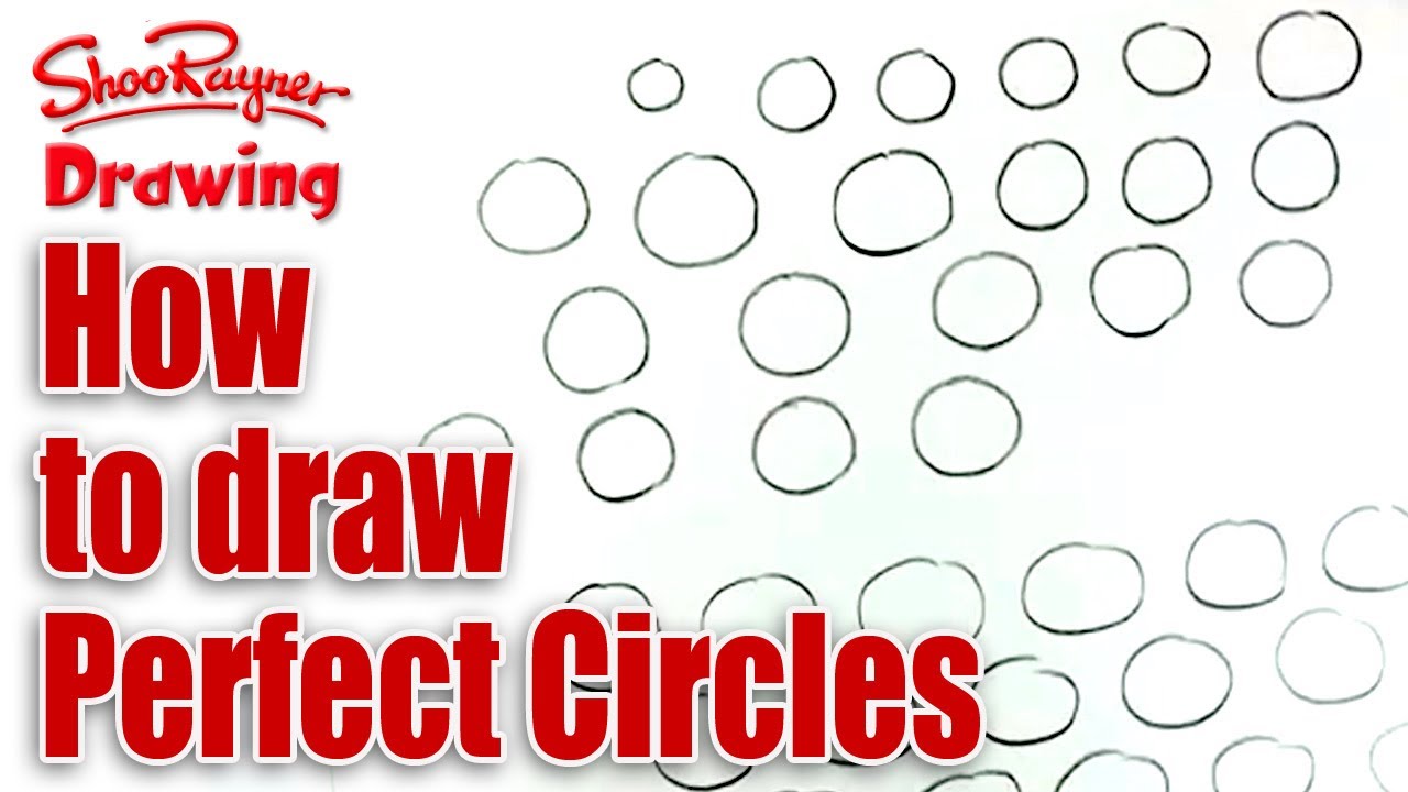 HOW TO DRAW A PERFECT CIRCLE | easy art tutorial