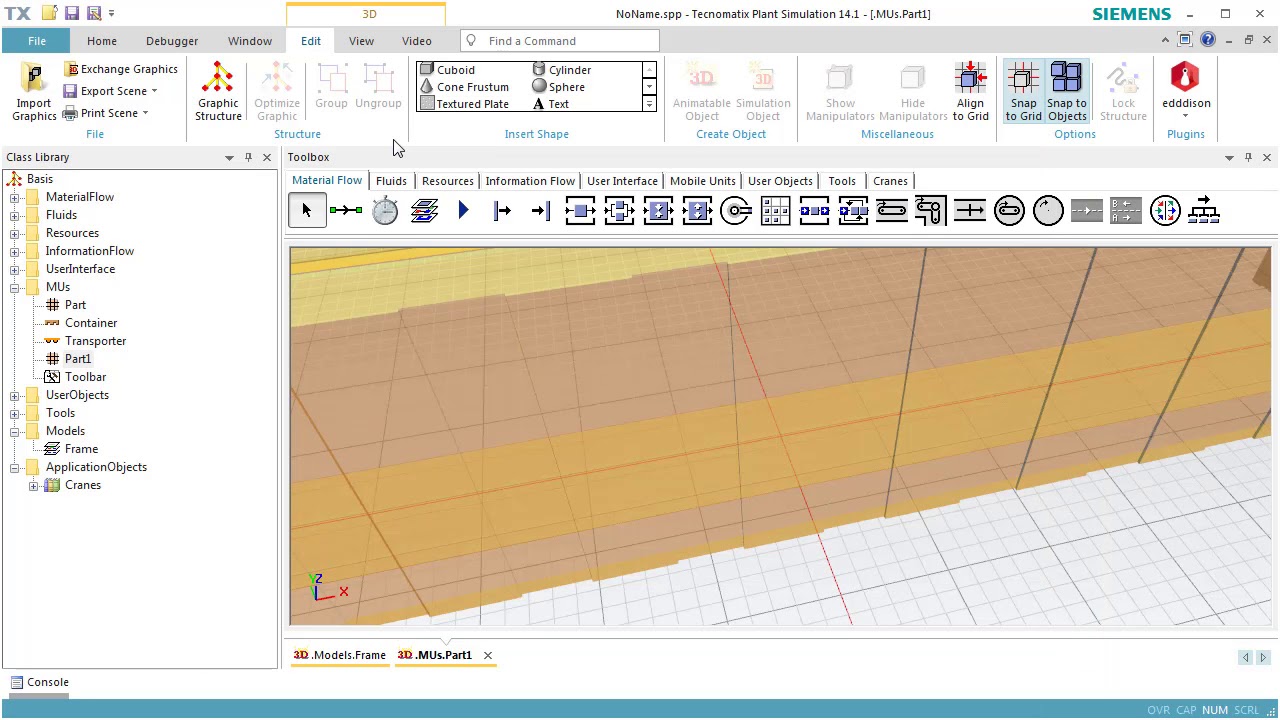 Plant Simulation: Using PortalCrane and StorageArea
