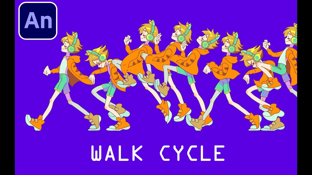[Tutorial] Animate Walk Cycle Under 1 min!