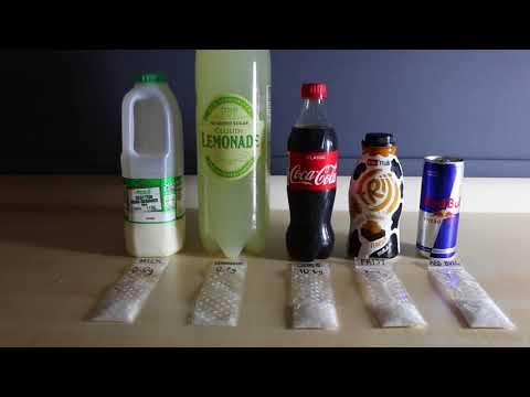 Comparing Sugar Content In Drinks
