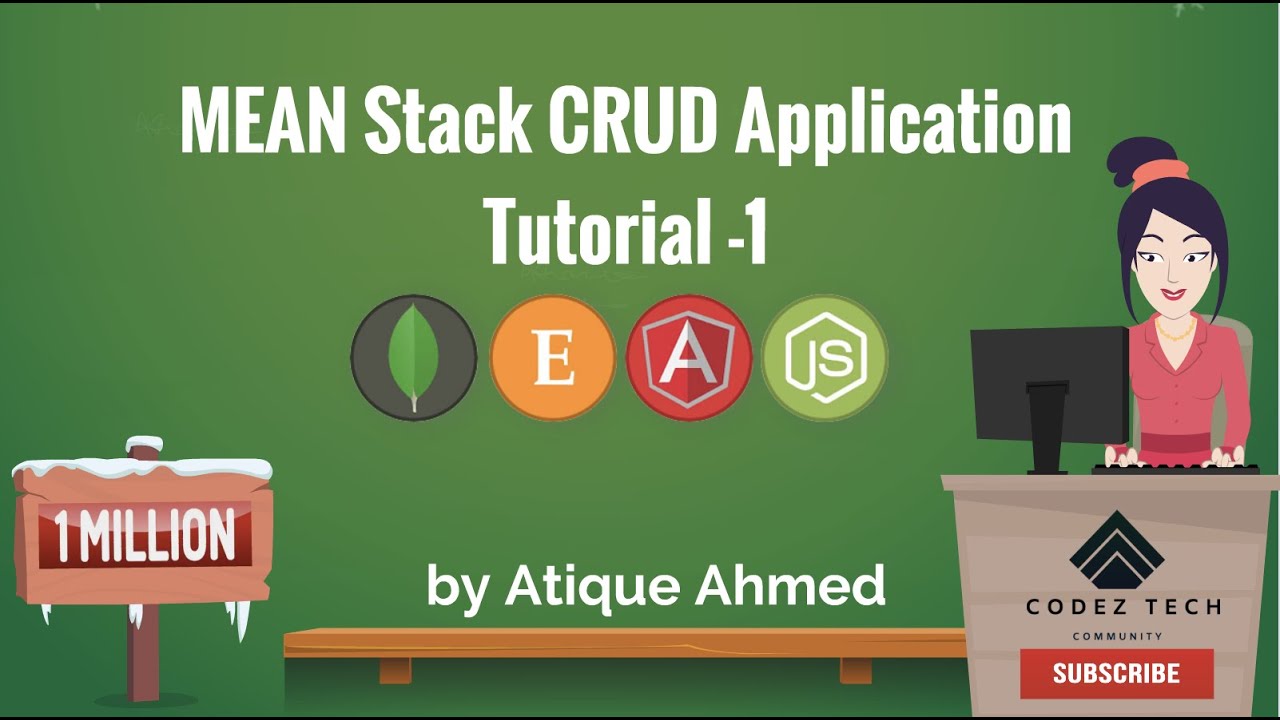 Mean Stack CRUD Application Tutorial 1 | MEAN Stack Beginners Tutorial in 30 Minutes