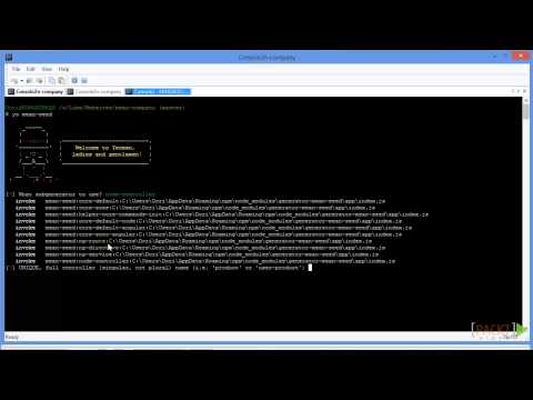 Learn Mastering MEAN Web Development Tutorial Scaffolding a New Route with yo | packtpub com ...