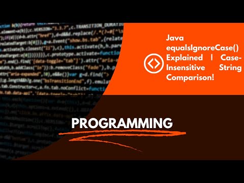 Java equalsIgnoreCase() Explained | Case-Insensitive String Comparison!