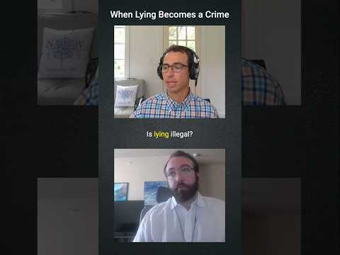 When Lying Becomes a Crime #Lying #Crime #Fraud #Law #Oath #WeeklyDocketPodcast