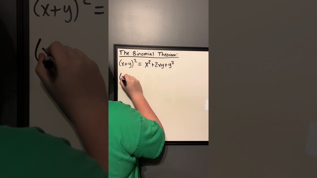 The Binomial Theorem