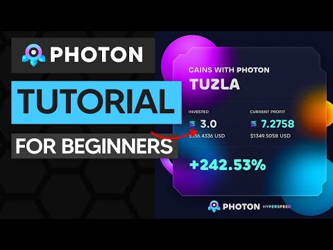 🎓💡 PHOTON TRADING BOT TUTORIAL. PHOTON MEME COIN TRADING TUTORIAL. PHOTON TRADING BEGINNERS.