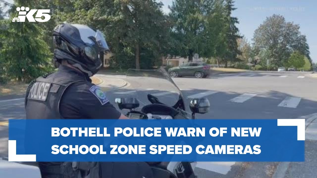 School zone speed cameras now activated in Bothell