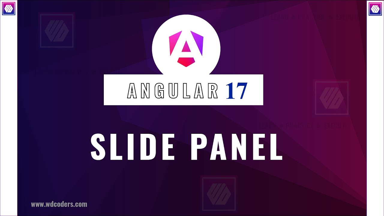 Angular Slide Panel