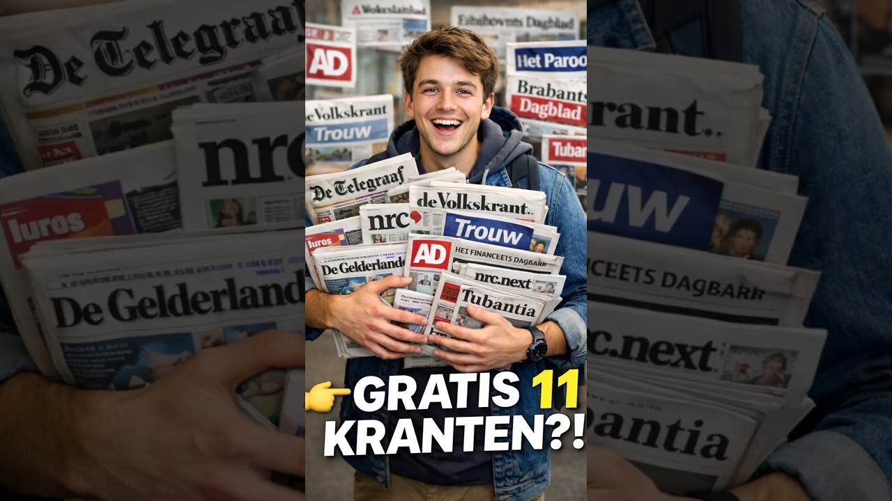 Gratis abonnement op kranten voor studenten