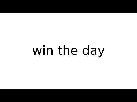 win the day #idiom #idioms #english #meaning #meanings #definition #definitions