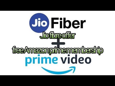 Jio fibre offer free Amazon prime membership