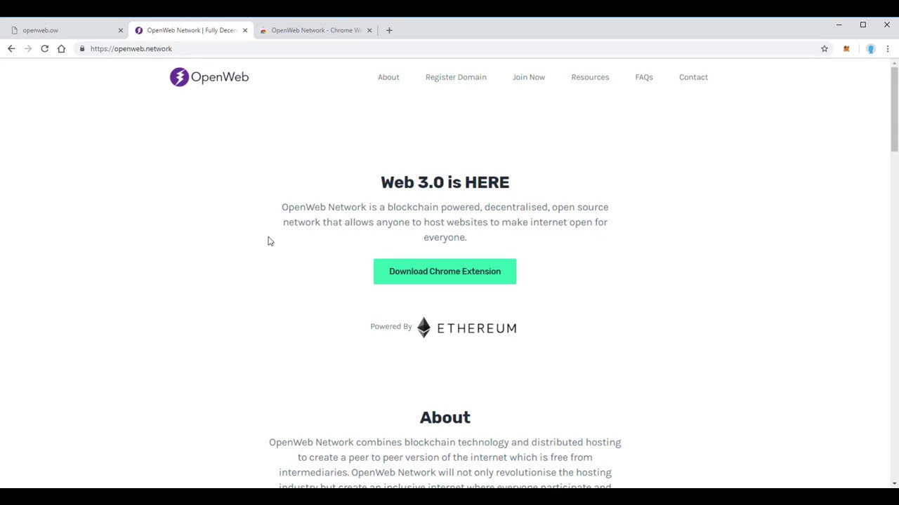 How to Access OpenWeb Network Websites ?