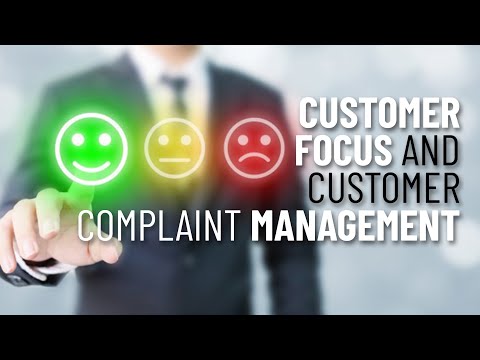Customer Focus and Customer Complaint Management - haccp.com