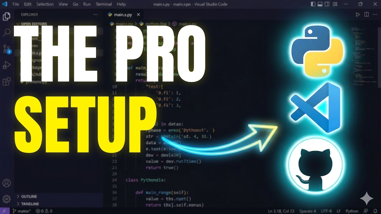 How to Set Up Python, VS Code & GitHub (Step-by-Step)