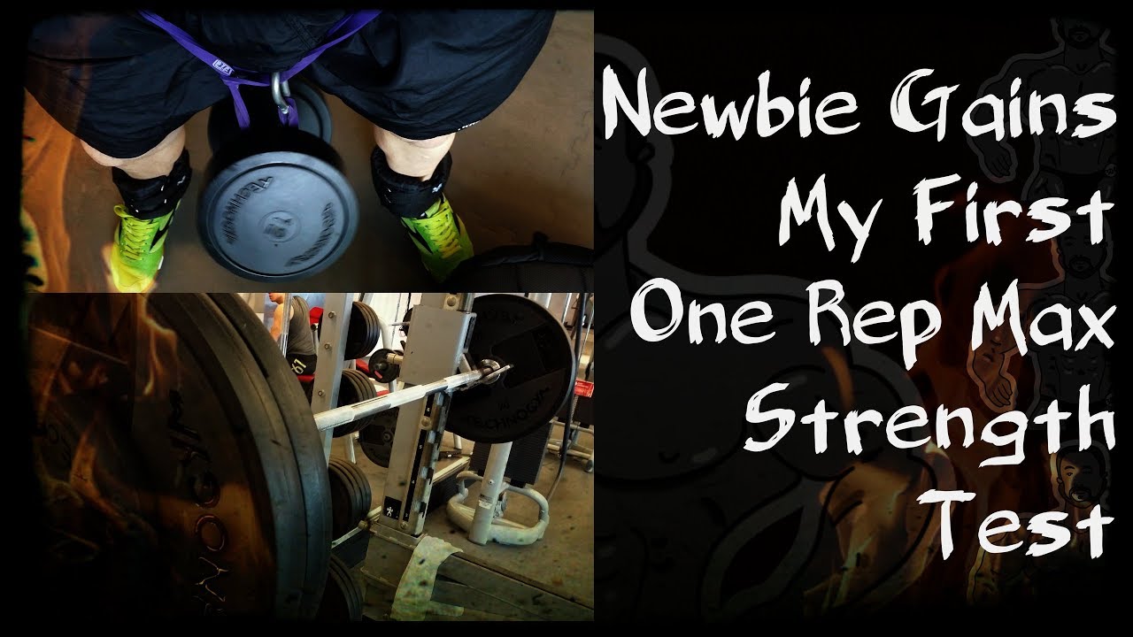 My First One Rep Max Strength Test - Raw