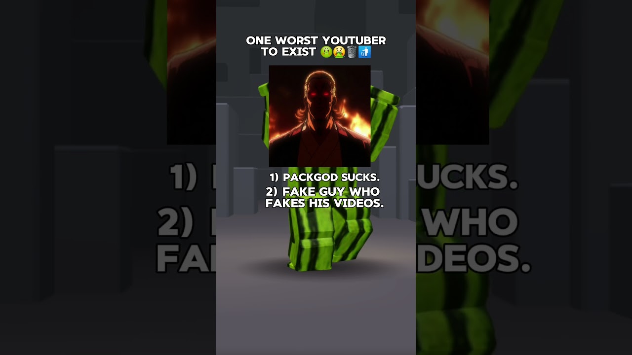 THE 4TH REASONS WHY PACKGOD SUCKS! #roblox #shorts #shortsfeed #bellathewolf #packgod