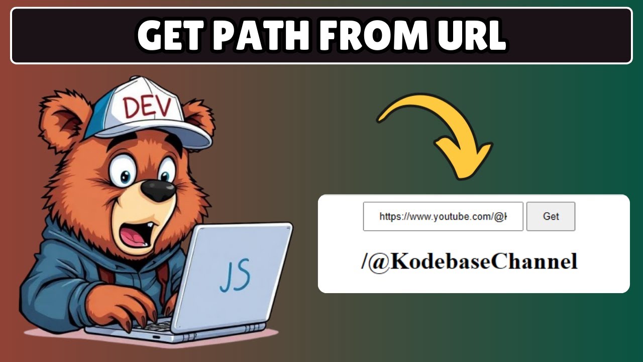 How to Get Path from URL in Javascript