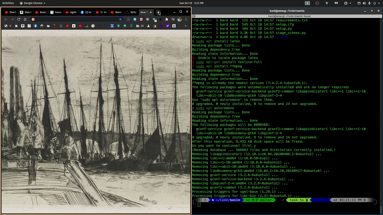 Install and Learn Manim