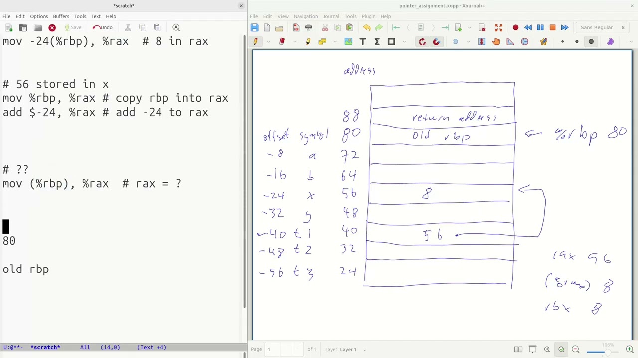(25) Compiler implementation: Pointer assignment (COP-3402 Fall 2024)