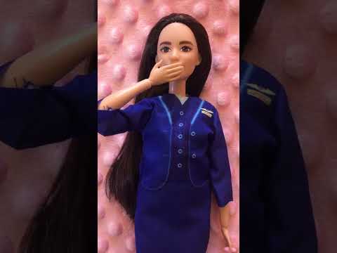 πwait for itπ #barbie #dollartree #pilot #flightattendant #easterbasket #stockingstuffer βοΈ