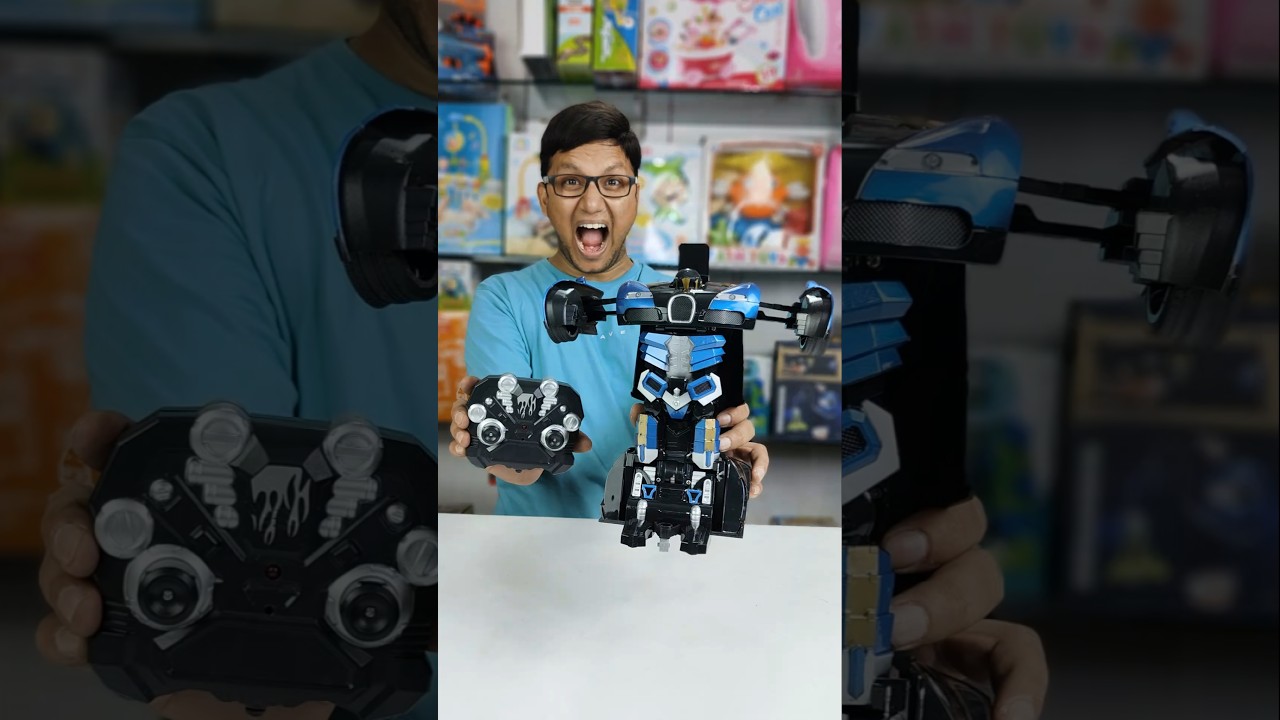 RC Transformer Car 2 in 1 Unboxing and Test #rctoys #rccar #transformers