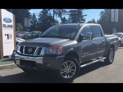 2015 Nissan Titan SL W/ Moonroof & Tonneau Cover Review |Island Ford