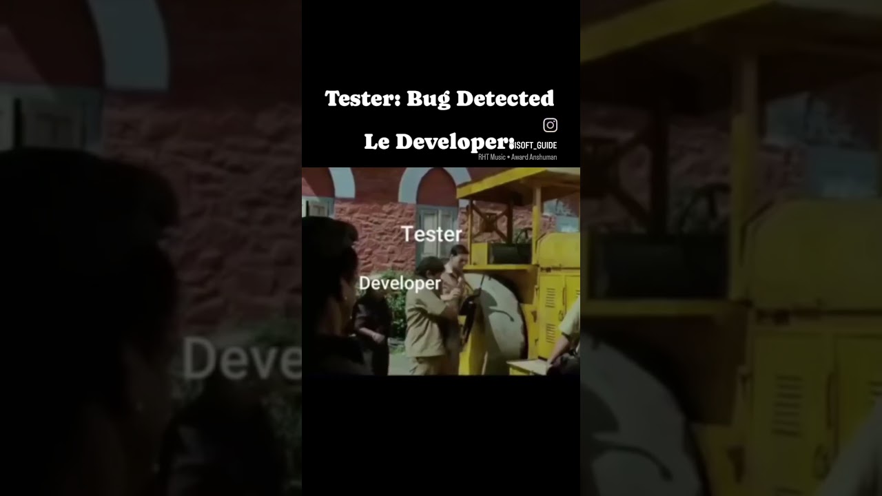 #CodingLife #DeveloperHumor #BugFixing #TesterVsDeveloper #DevLife #ProgrammingMemes #TechJokes