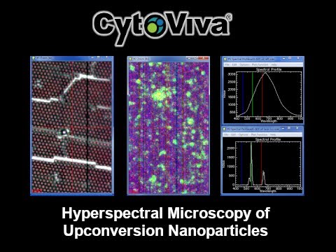 Hyperspectral Microscopy of Upconversion Nanoparticles Using CytoViva Enhanced Darkfield Microscopy