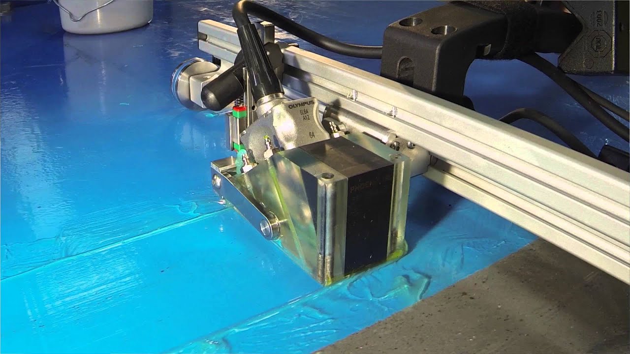 Phased Array thick plate inspection